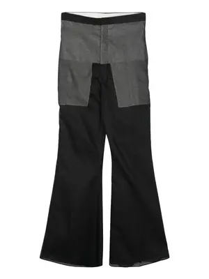 Rick Owens Dirt Bolan High-waist Trousers - Black