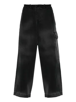 You Must Create Military Tapered Jeans - Black