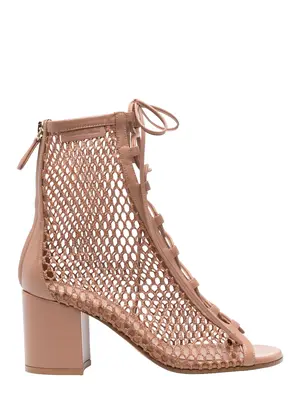 GIANVITO ROSSI Gianvito Rossi Open-Knit Lace-Up Sandals