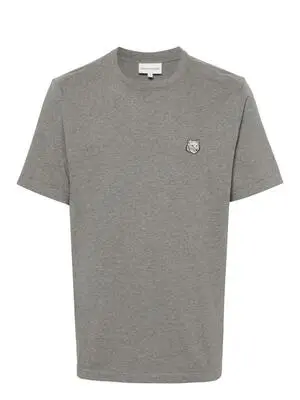 Maison Kitsuné Chillax Fox Cotton T-shirt - Grey