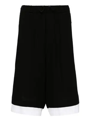 WALES BONNER Revelation Bermuda Shorts - Black