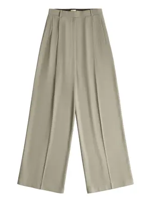 TOD'S Wide-leg Tailored Trousers - Neutrals