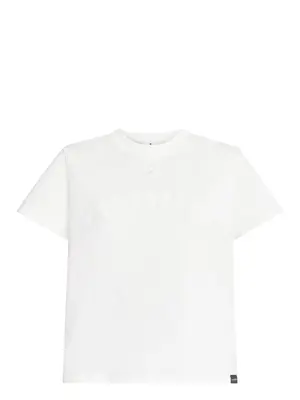 COURREGES Ac Straight Cotton T-shirt - White