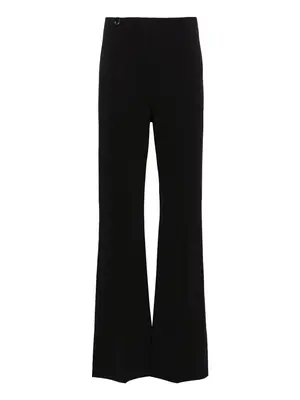 Jacquemus Apollo Flared Trousers - Black