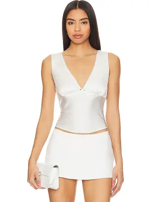 NIA Celia Top - White