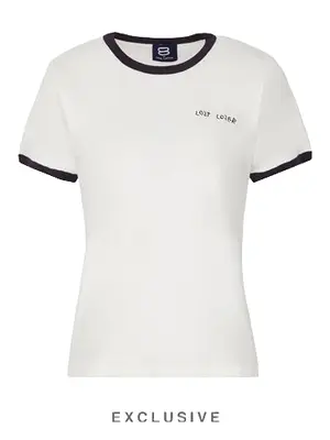 8 BY COCO CAPITÁN The Easy Tee - White