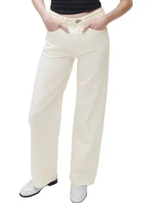 RAG & BONE Rag & Bone Featherweight Logan Wide-Leg Jeans