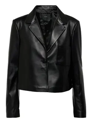JOSEPH Joseph Cropped Leather Jacket