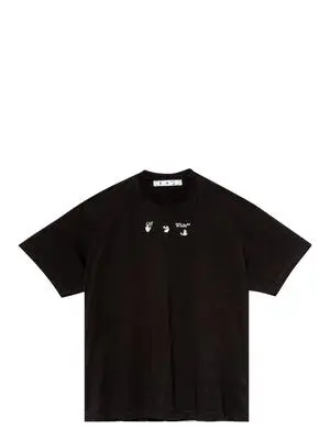 Off-White Red Marker Over Tee - Black