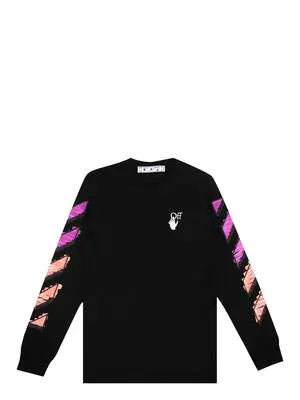 Off-White Marker Long-sleeve Tee - Black