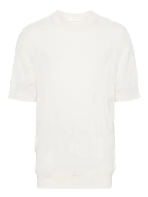 Helmut Lang Crushed-effect Sweater - Neutrals
