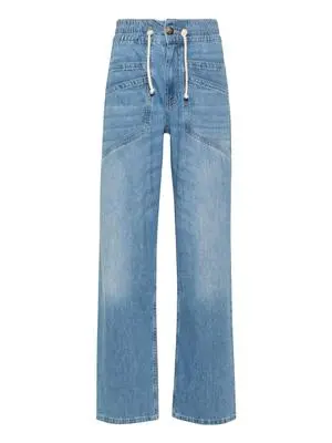 Ba&sh Mima Straight-leg Jeans - Blue