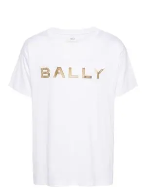Bally Logo-print Cotton T-shirt - White