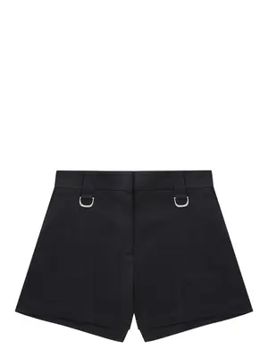 OFF-WHITE Off-White Pressed-Crease Mini Shorts