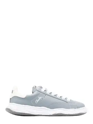 Mihara Yasuhiro Charles Lace-up Leather Sneakers - Blue