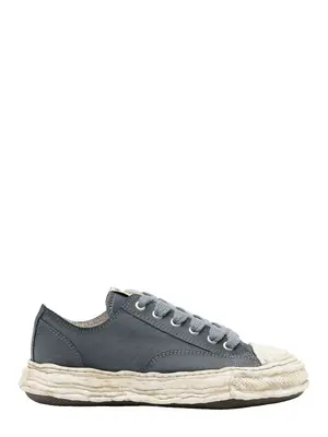 Mihara Yasuhiro Peterson23 Canvas Lace-up Sneakers - Blue