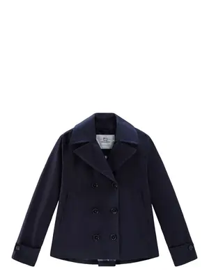 Woolrich Havice Double-breasted Jacket - Blue