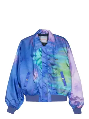 BLUEMARBLE Tie-dye Padded Jacket - Blue