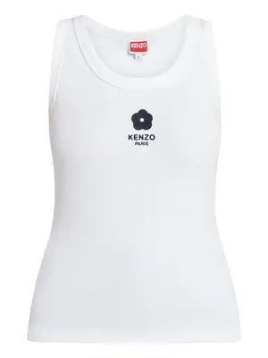 Kenzo Boke 2.0 Embroidered Tank Top - White