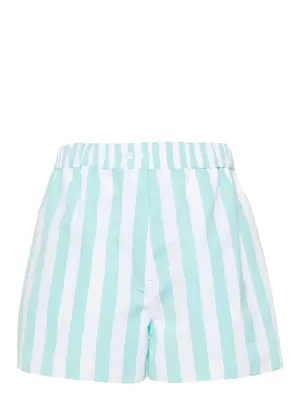 Patou Striped Boxer Shorts - Green