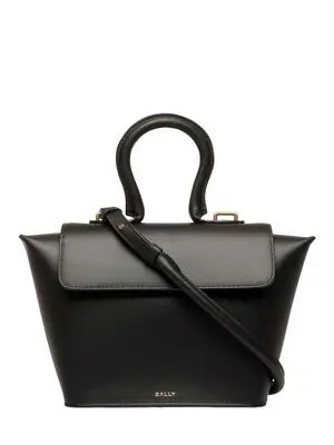 Bally Belle Leather Crossbody Bag - Black