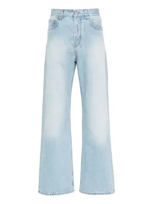 Jacquemus Le De Nîmes Droit Straight-leg Jeans - Blue
