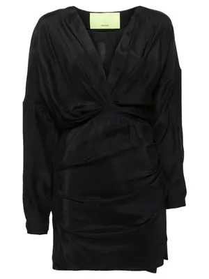 Gauge81 Asuka Draped Dress - Black