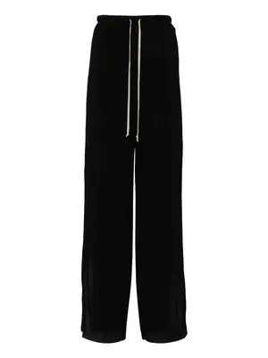 Rick Owens Wide-leg Trousers - Black