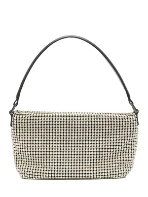 SELF-PORTRAIT Diamante Crystal-embellished Tote - White