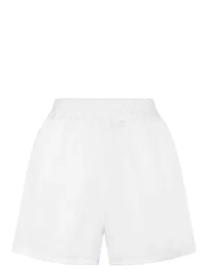 PLEIN SPORT Logo-tape Running Shorts - White