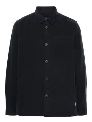 Barbour Logo-tag Cotton Shirt - Blue