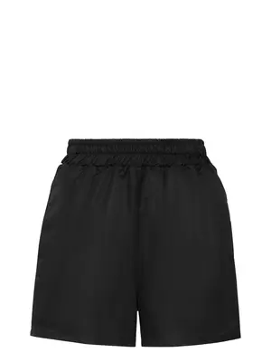 PLEIN SPORT Logo Tape Running Shorts - Black