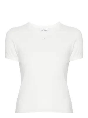COURREGES Reedition Contrast T-shirt - White