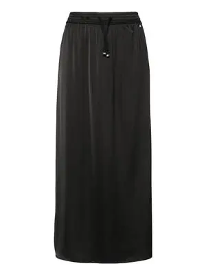 Herno Drawstring-waist Midi Skirt - Black