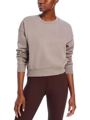 Beyond Yoga Beyond Yoga On The Go Pullover Birch