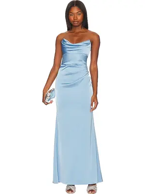 Katie May X Taylor Gown - French Blue