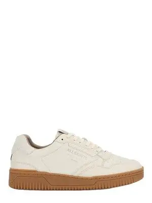 ALLSAINTS Regan Low Top Sneakers - Chalk White & Gum