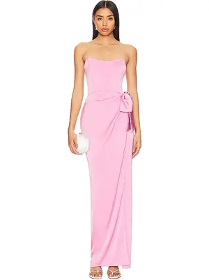 V. CHAPMAN June Gown Mauve Mist