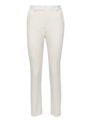 JOSEPH Coleman Mid-rise Slim Pants - White
