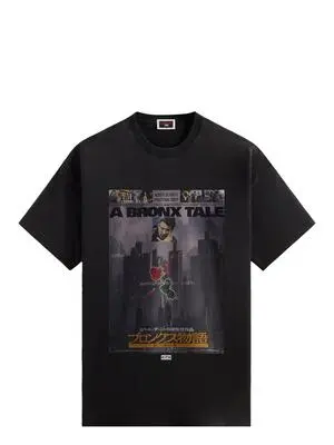 Kith For A Bronx Tale Japanese Poster Vintage Tee - Black