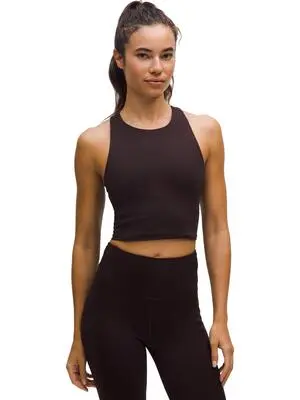 Lululemon Swift Speed Cropped Tank Top Sequoia