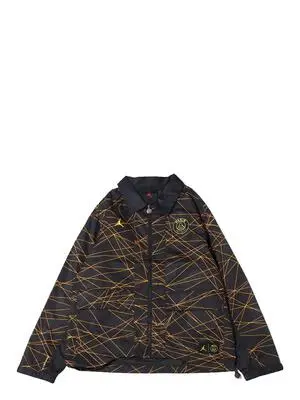 JORDAN X Paris Saintgermain Anthem Jacket - Black/tour Yellow