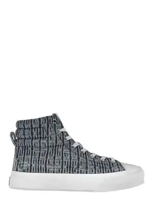 Givenchy City High-top Sneakers - Denim Blue/white