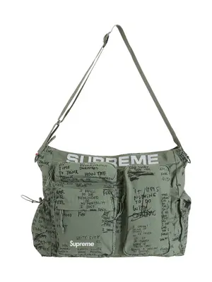 Supreme Field Messenger Bag - Olive Gonz