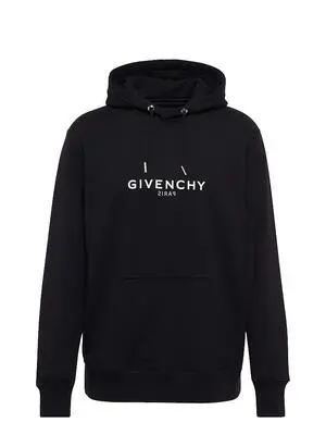 Givenchy Reverse Fleece Hoodie - Black