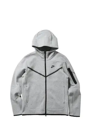 Nike Sportswear Tech Fleece Fullzip Hoodie - Dark Grey Heather