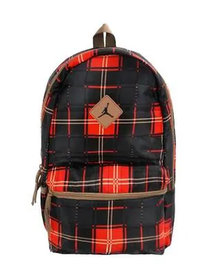 JORDAN Mvp Quilted Backpack - Red/black