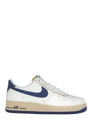 Nike Air Force 1 Low '07 Athletic Department Sneakers Sail/pale Vanilla/gold Suede