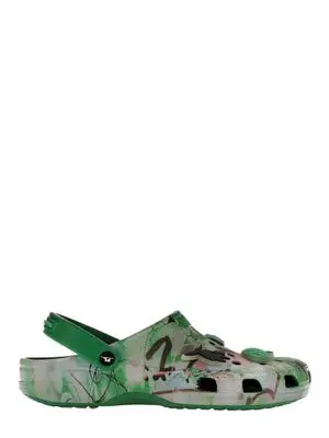 CROCS Classic Clog Futura Laboratories Green Ivy