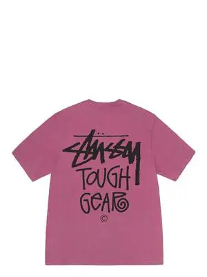 StÜssy Tough Gear Tee Shirt - Berry
